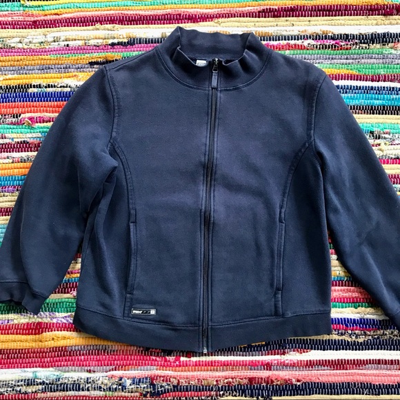 Speedo | Tops | Speedo Navy Zip Sweatshirt Jacket | Poshmark